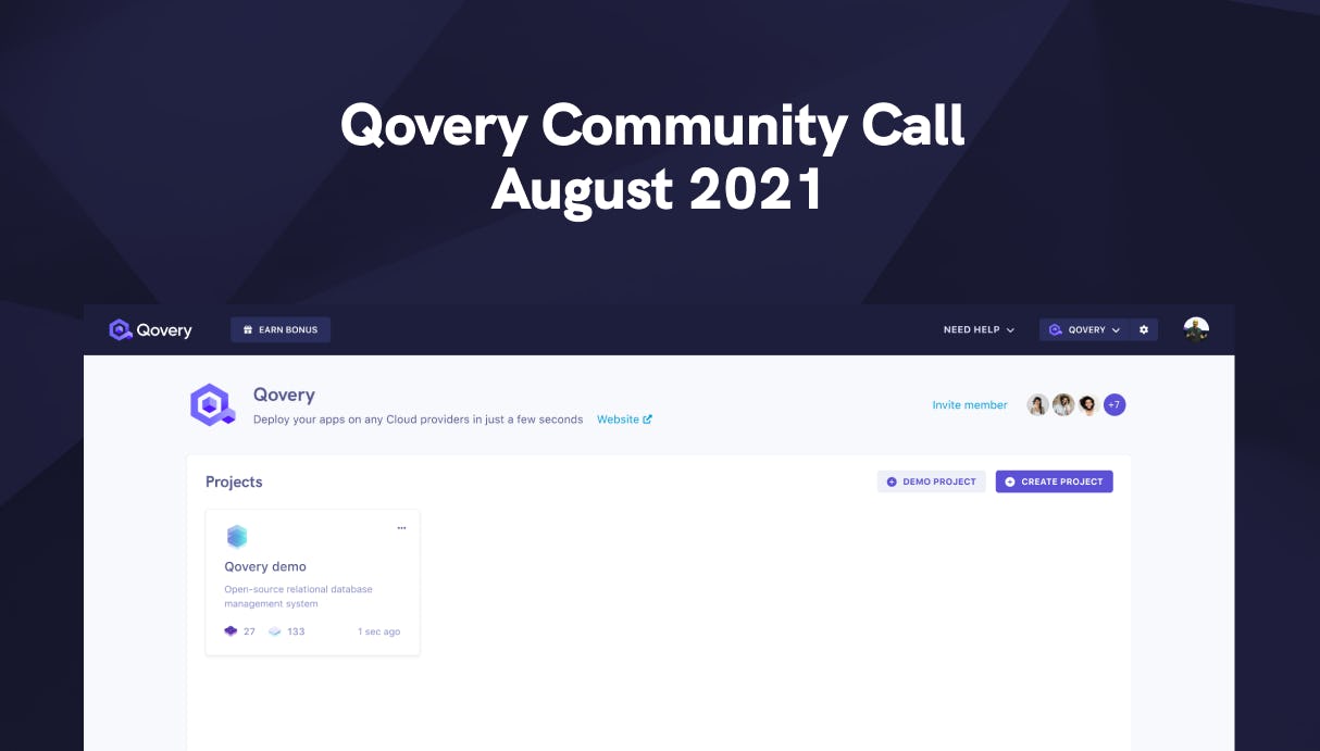 What's new in Qovery for August 2021?